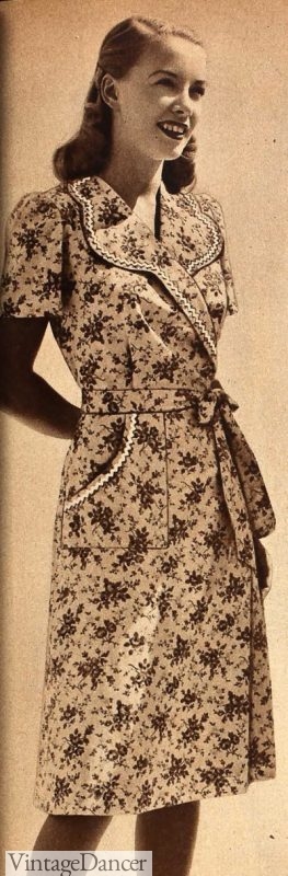 1940s House Dresses, Home Frocks
