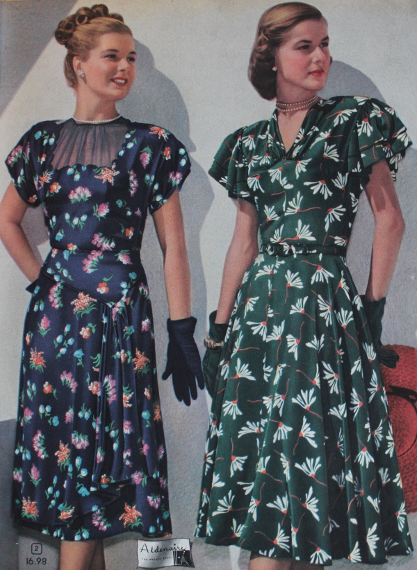 1940s Cocktail Dress, Party Dress History and Guide