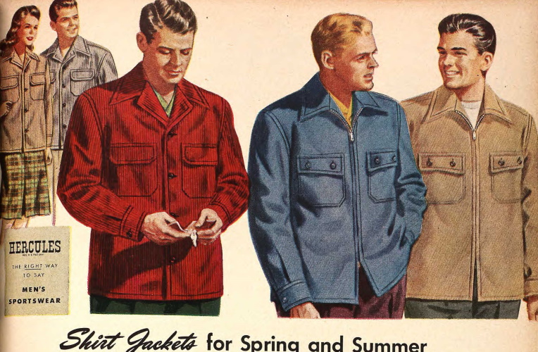 1940s Men's Coats and Jacket Styles & History