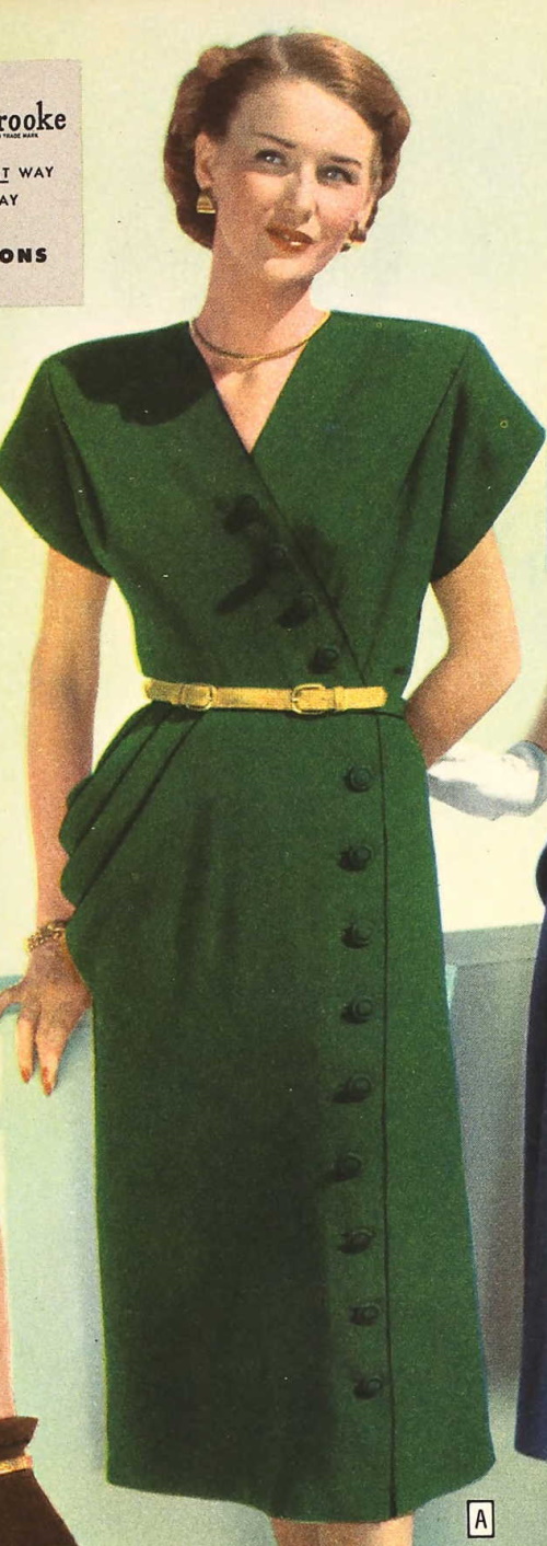 Vintage 1940s Dress Styles: Classic 40s Dresses