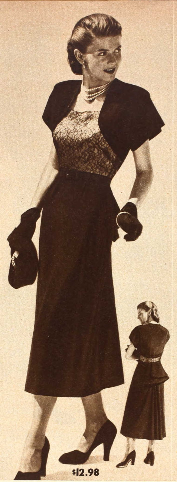 1940s Cocktail Dress, Party Dress History and Guide