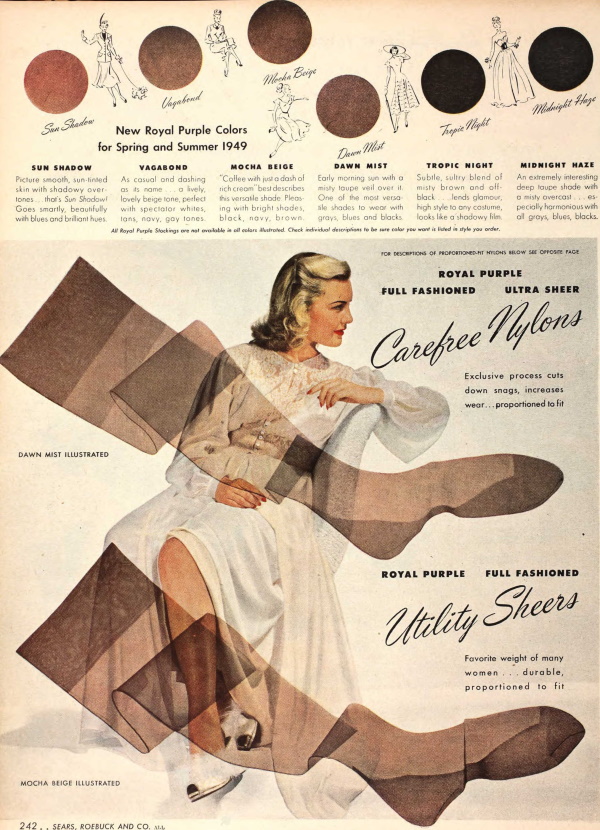 1940s Stockings: Hosiery, Nylons, and Socks History