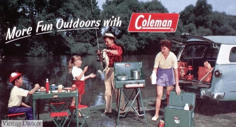 Vintage Hiking and Camping Clothes - 1920s to1950s