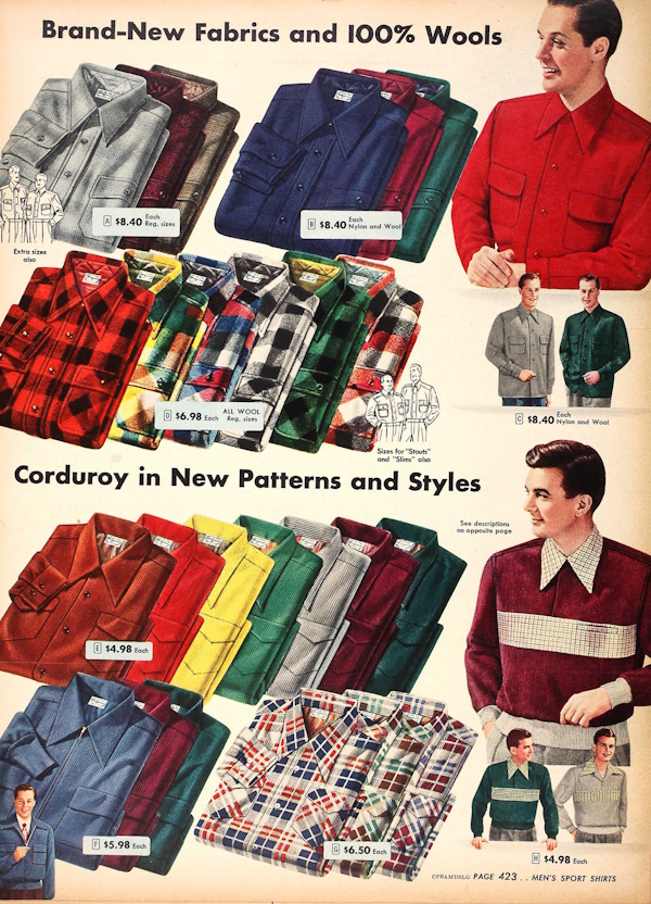 1950s Men's Winter Fashion, Clothes | 50 Pictures
