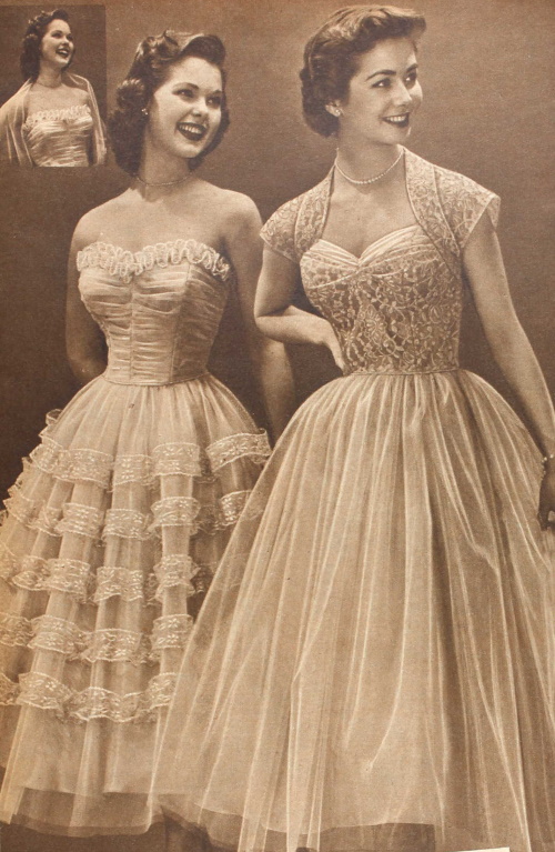 1950s History of Prom, Party, Evening and Formal Dresses