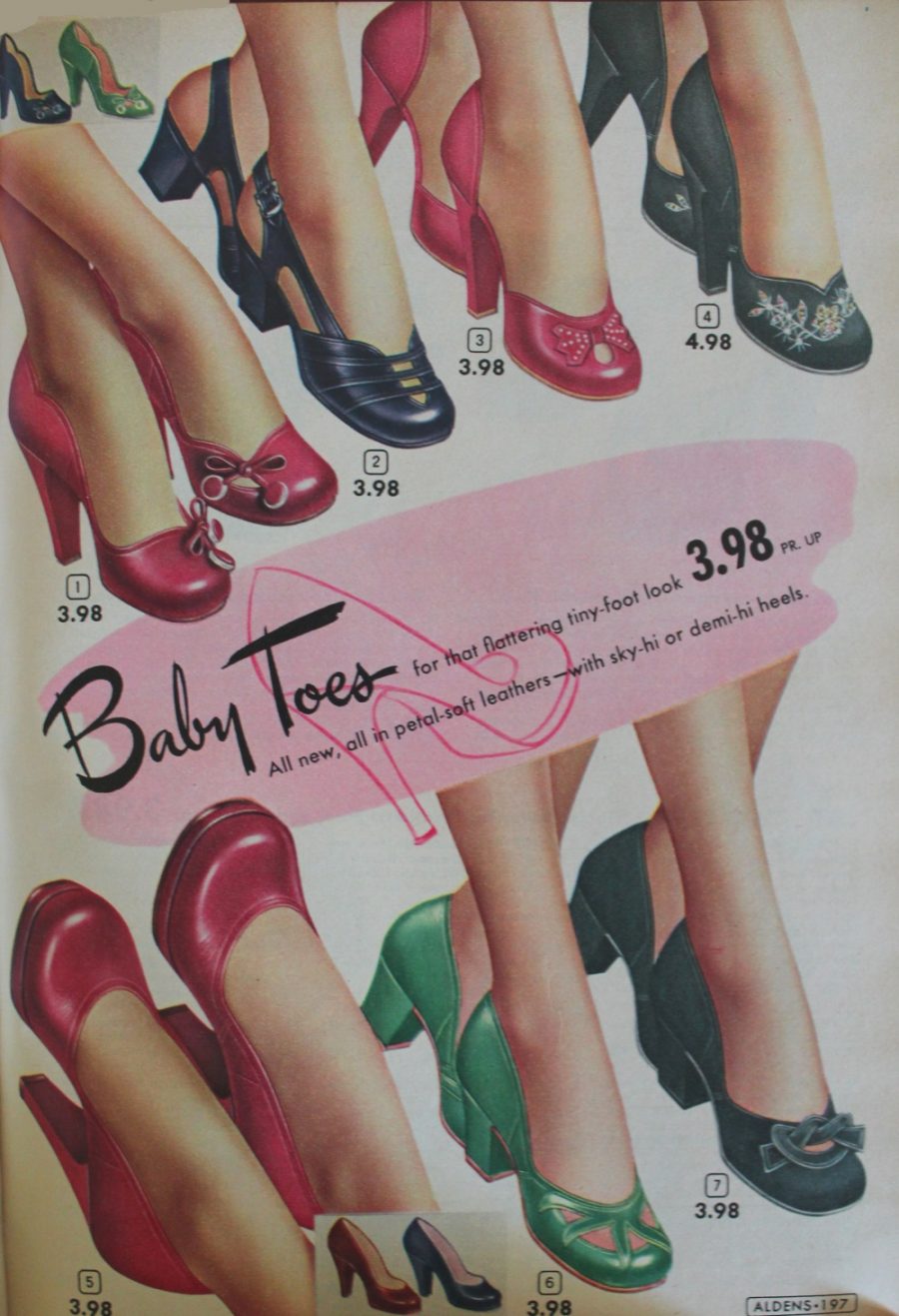 1950s Shoe Styles- History and Shopping Guide