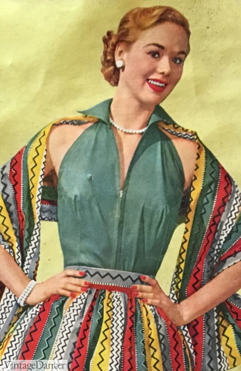 1950s Tops and Blouse Styles | 50s Fashion History