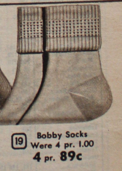 1950s Socks- Women's Bobby Socks