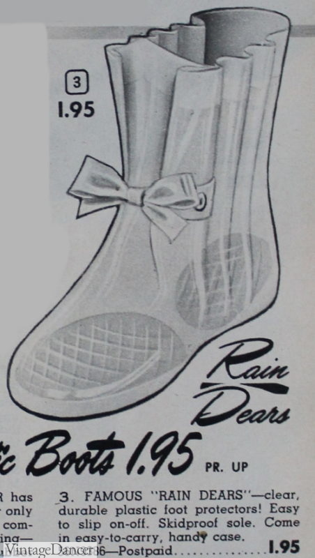 Vintage Boots- Winter Rain and Snow Boots History