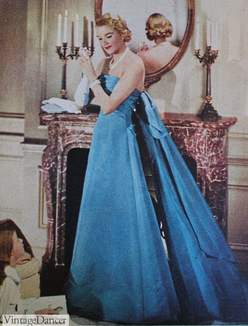 1950s History of Prom, Party, Evening and Formal Dresses