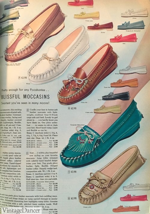 1950s Shoe Styles- History and Shopping Guide