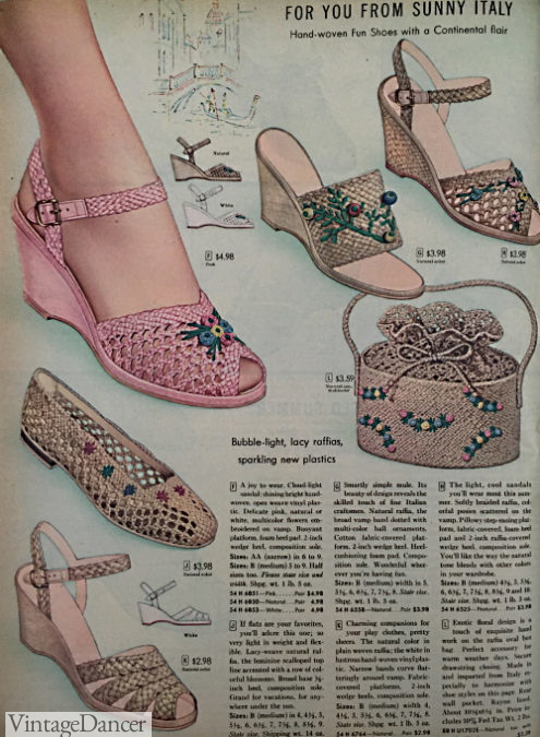 Vintage Sandal History: Retro 1920s to 1970s Sandals