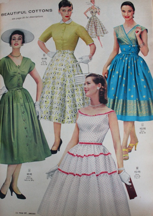 Wat droegen vrouwen in de jaren 50? Modegids voor de jaren 1950 | Mark ...