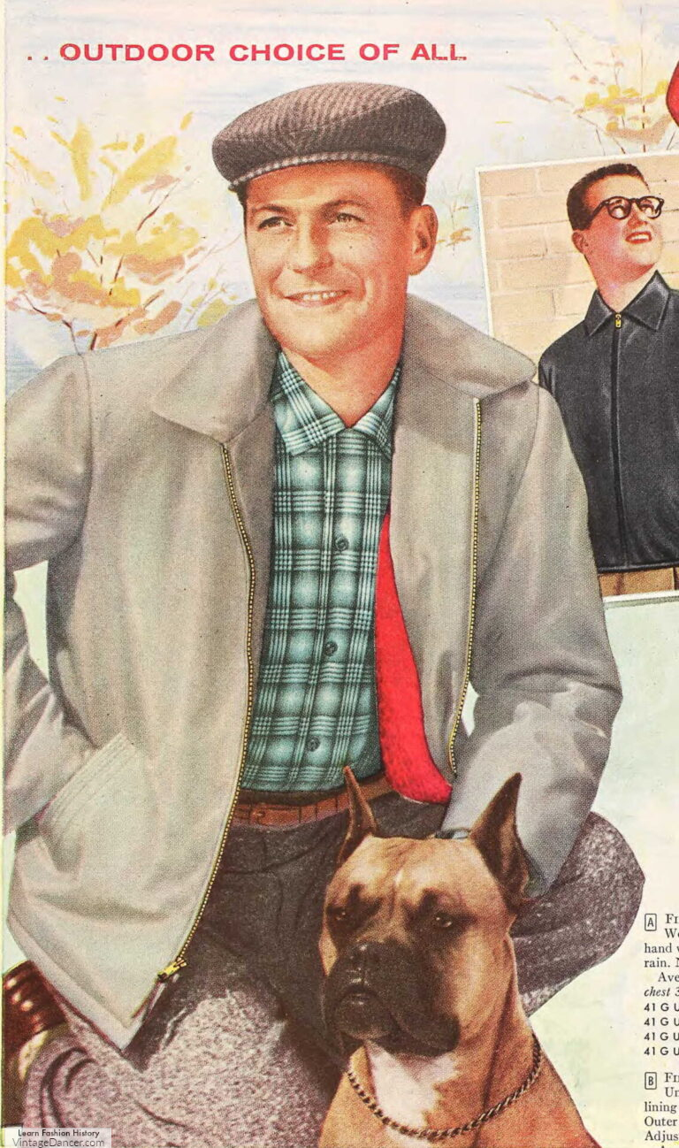 1950s Men's Winter Fashion, Clothes | 50 Pictures