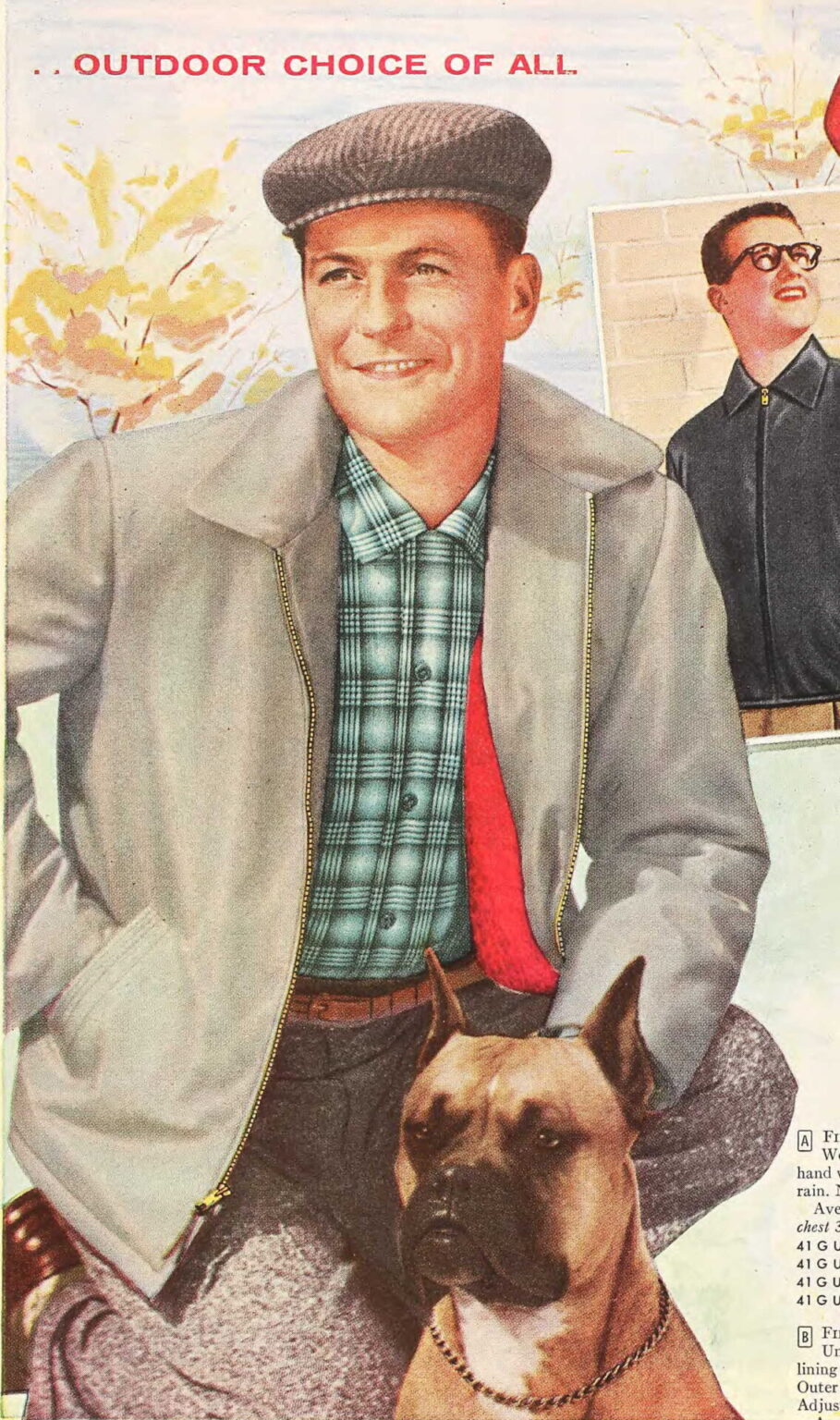 1950s Men's Winter Fashion, Clothes | 50 Pictures