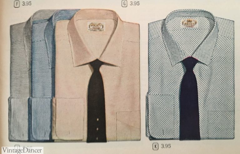 1950s Men's Dress Shirts History