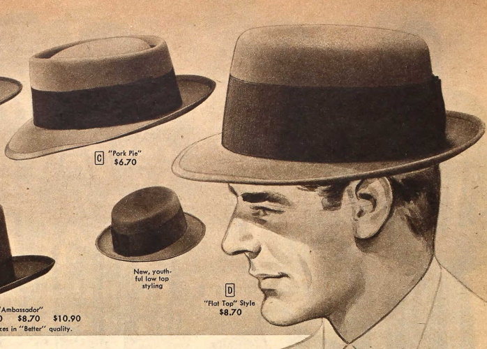 1950s Men's Hats Styles & History