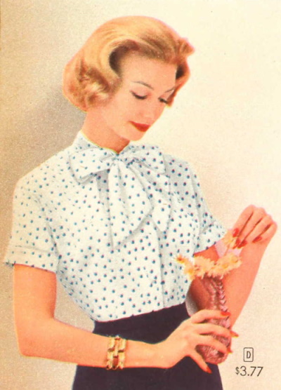 1950s Tops and Blouse Styles | 50s Fashion History