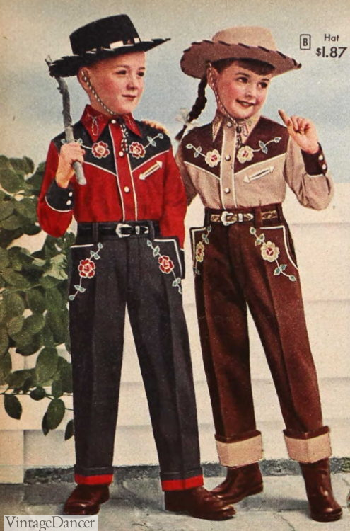 1920s, 1930s, 1940s, 1950s Men's Western Wear
