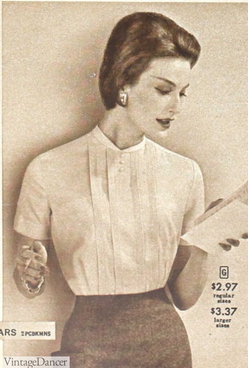 1950s Tops and Blouse Styles | 50s Fashion History