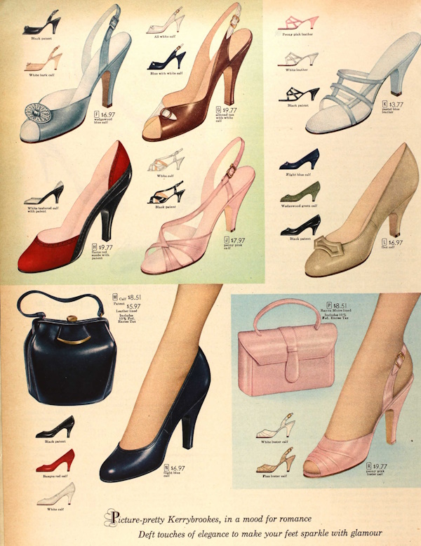 1950s Shoe Styles- History and Shopping Guide