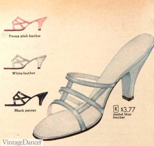 1950s Shoe Styles- History and Shopping Guide