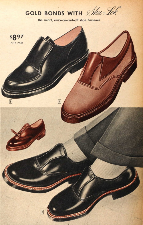 Men's 1950s Shoes Styles- Saddle Shoes to Rockabilly Boots