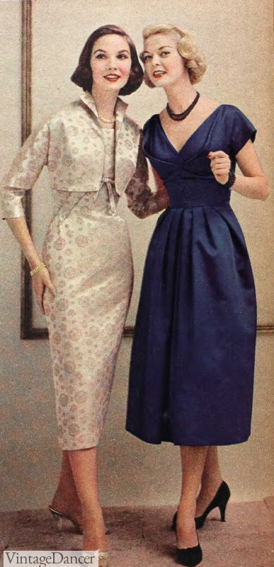 1950s History of Prom, Party, Evening and Formal Dresses