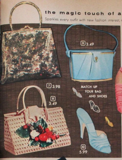 1950s Handbags, Purses, and Evening Bag Styles