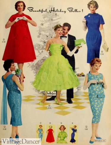 1950s History of Prom, Party, Evening and Formal Dresses