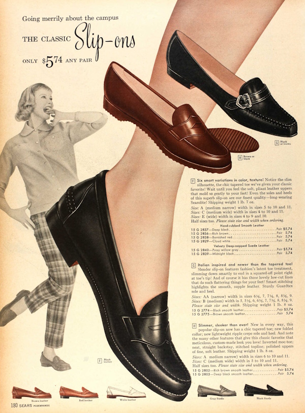1950s Shoe Styles- History and Shopping Guide