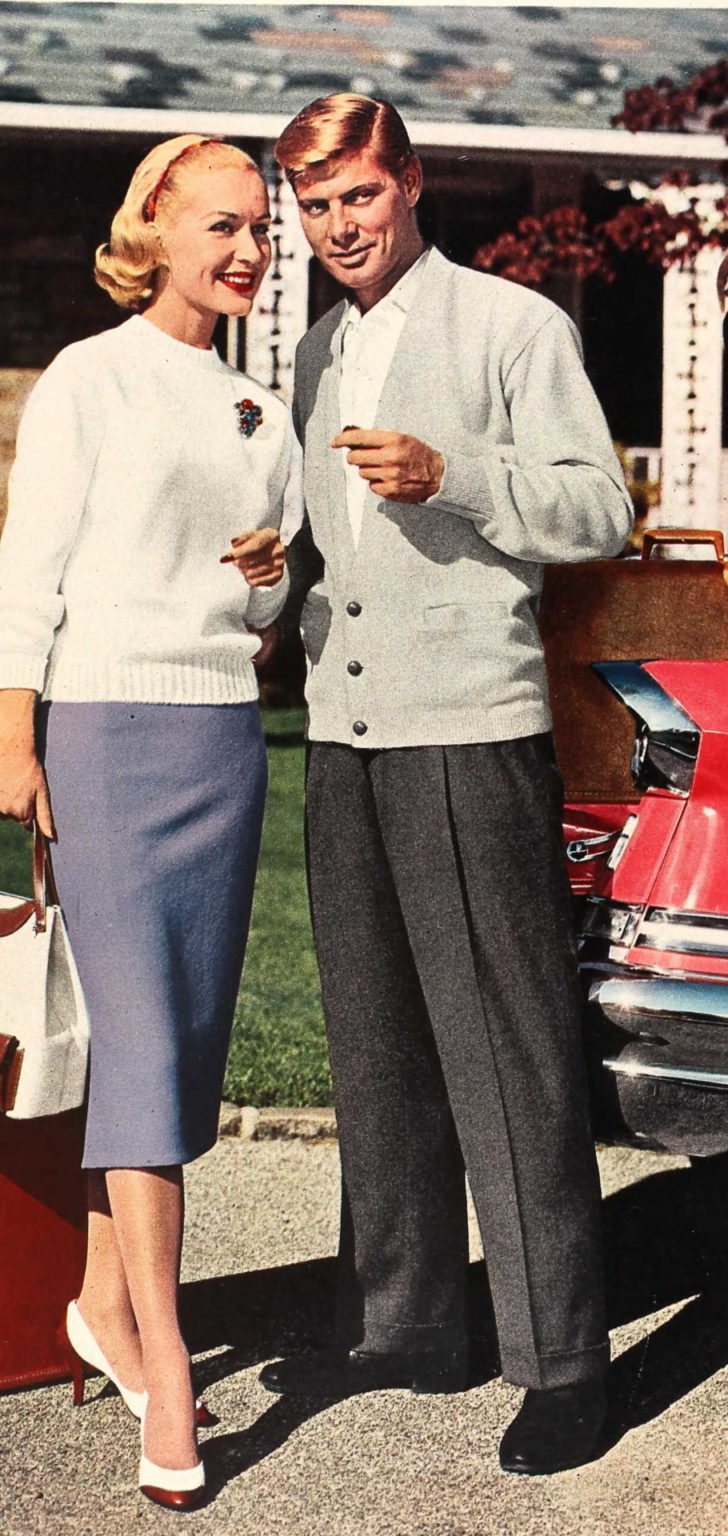 1950s Capsule Wardrobes- What Clothing Women and Men Owned