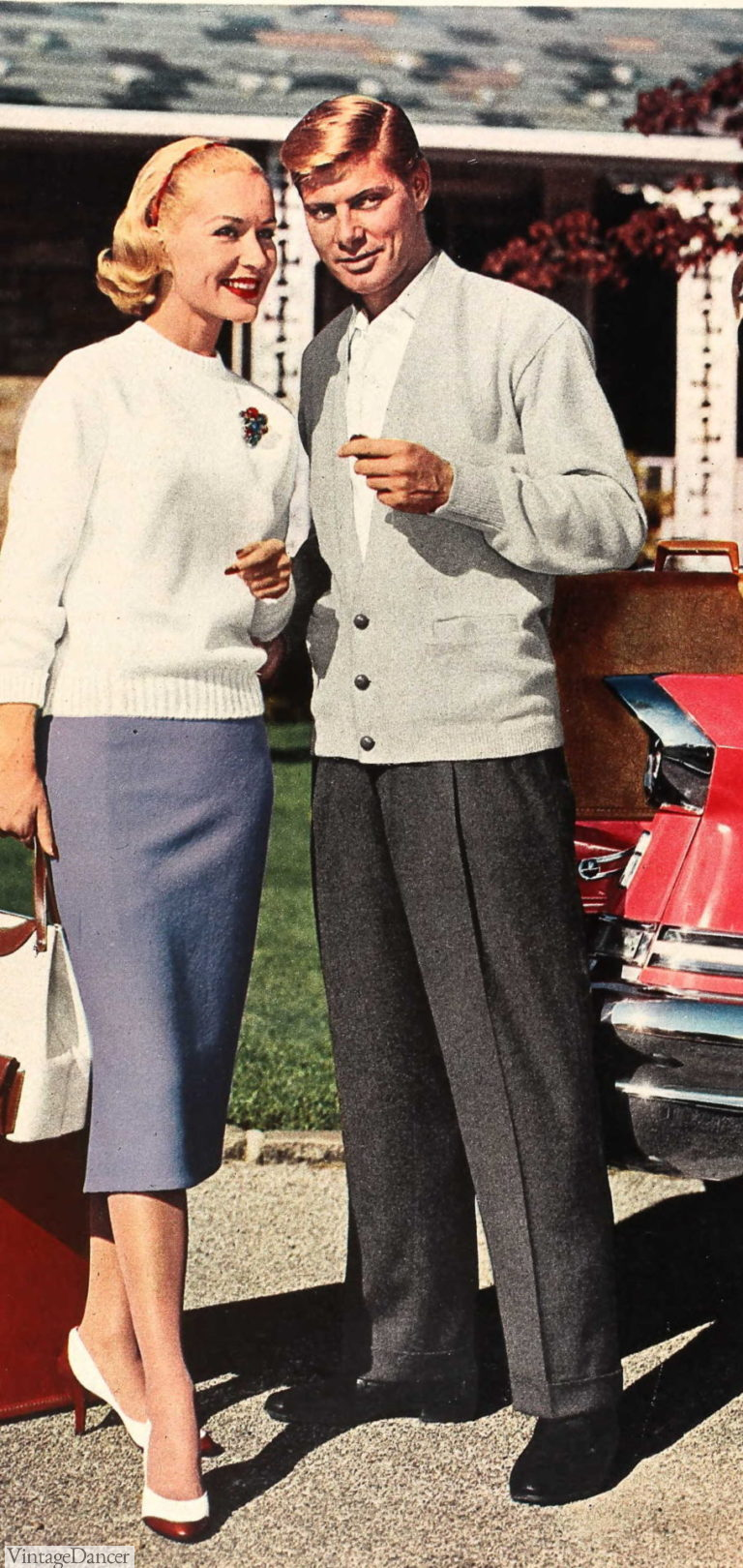 1950s Capsule Wardrobes- What Clothing Women and Men Owned