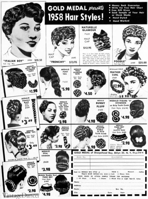 1950s Hairstyles - 50s Hairstyles from Short to Long