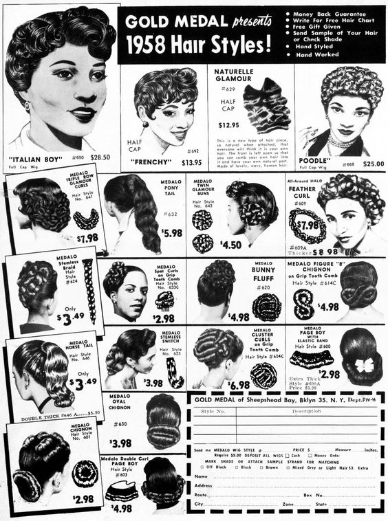 1950s Hairstyles - 50s Hairstyles from Short to Long