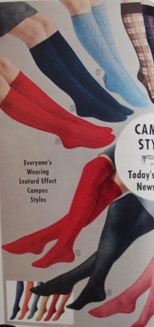 1950s Socks- Women's Bobby Socks