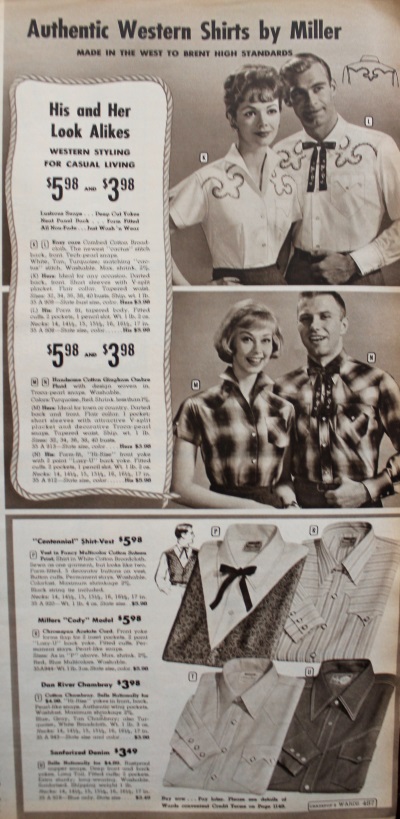1930-1950s Western Wear for Women and Men