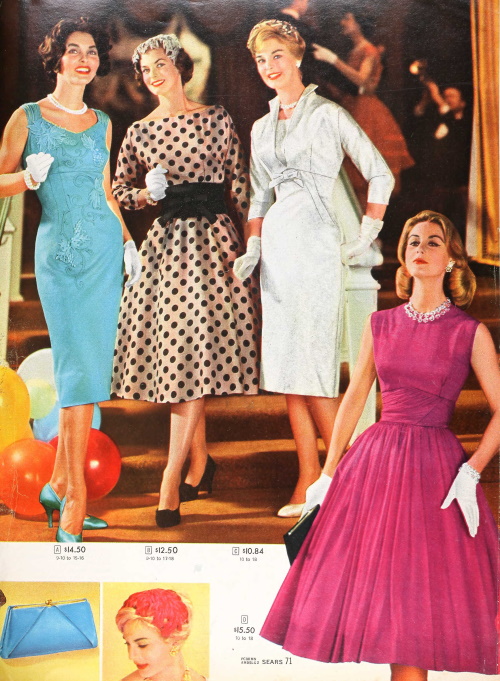 1950s History of Prom, Party, Evening and Formal Dresses