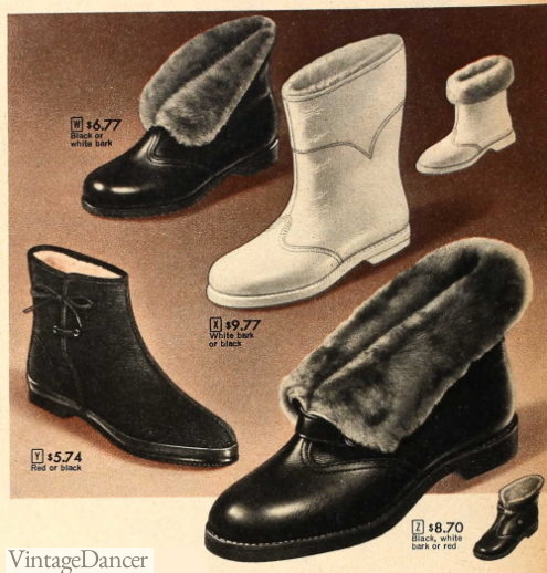 Vintage Boots- Winter Rain and Snow Boots History
