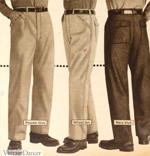 1950s Men's Workwear & Casual Clothes