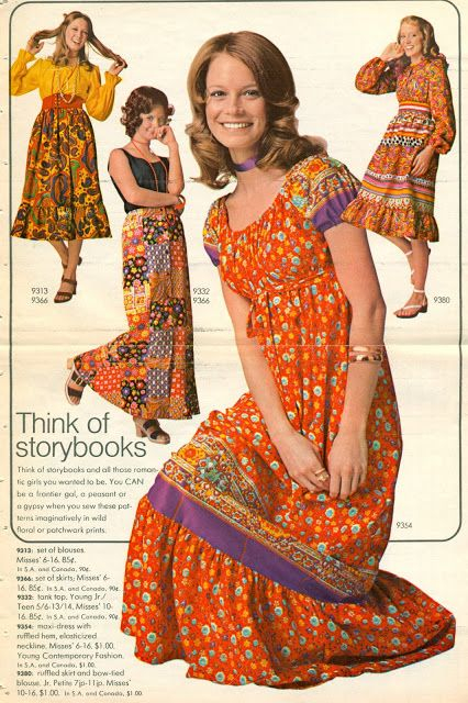 60s Fashion for Hippies - Women and Men
