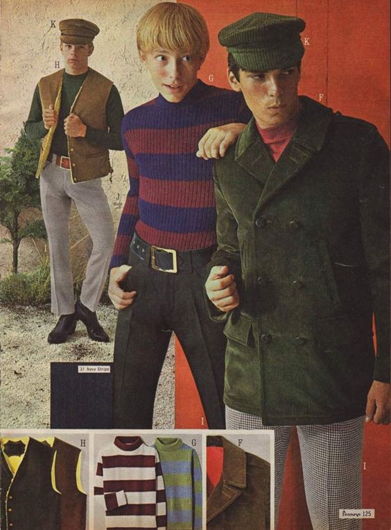 60s Men's Mod Fashion - American Style