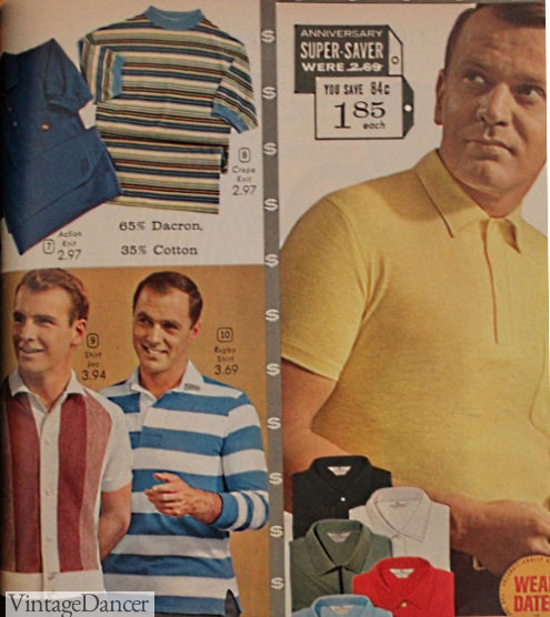 1960s Men's Shirt Styles