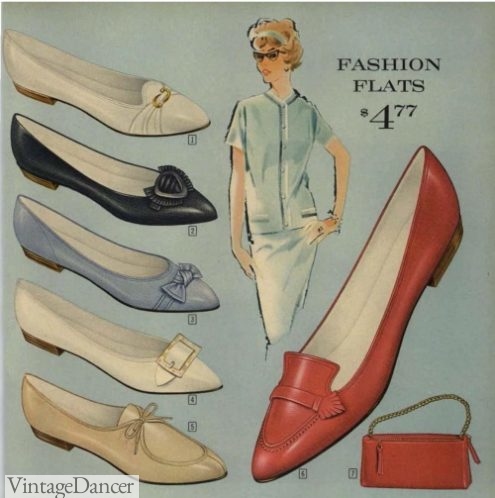 1960s Shoes: 8 Popular Shoe Styles