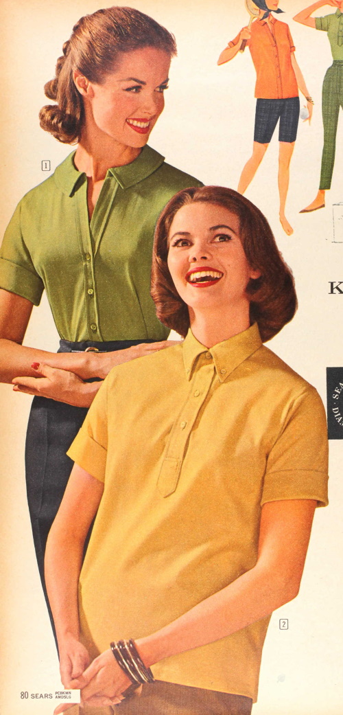 1960s Tops, Shirts, and Blouse Styles | History