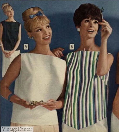 1960s Tops, Shirts, and Blouse Styles | History