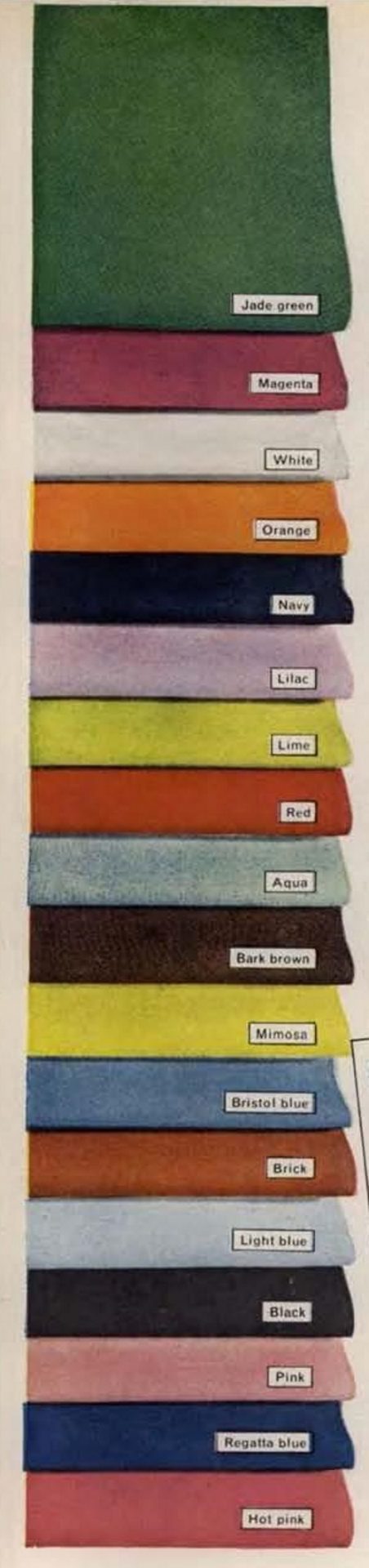1960s Colors and Fabrics - Women's Fashion