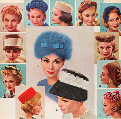1960s Hats Styles | Women's Hat History
