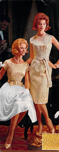 Vintage Cocktail Dresses 1920-1960s History & Photos