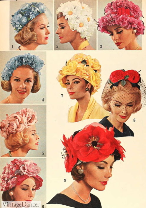 1960s Hats Styles | Women's Hat History